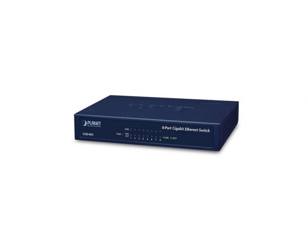 Switch 8-Port Gigabit Planet GSD-803