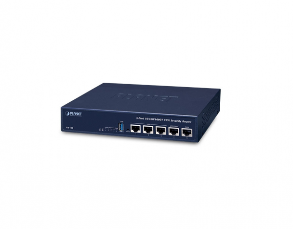 VPN Security Router PLANET VR-100 , 5-Port 10/100/1000T